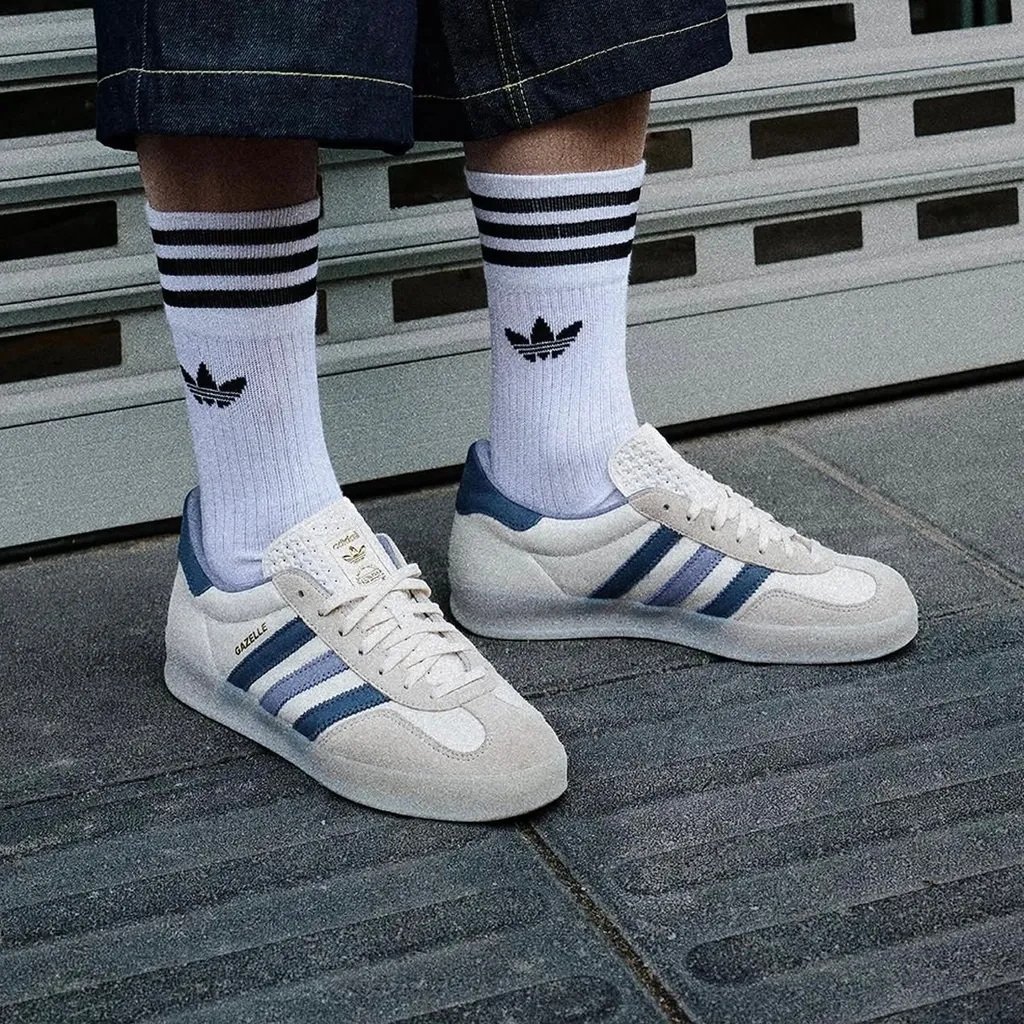 아디다스 가젤 인도어 코어 화이트 프리러브 잉크 IG1643 | 크로켓