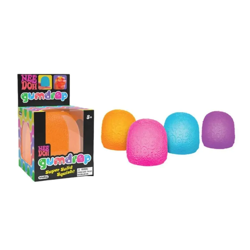 [최저가] 실링 니도 스트레스볼 스퀴시 스퀴시볼 Nee Doh Gumdrop Ball (4컬러) | 크로켓