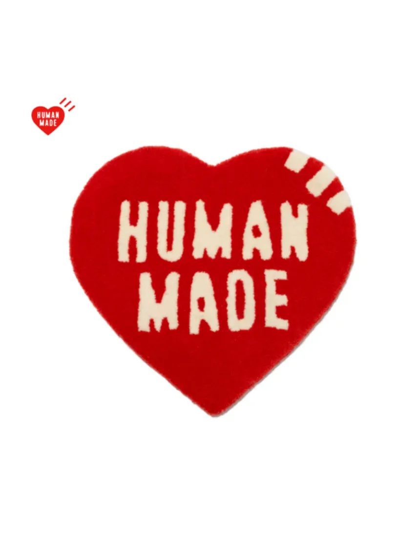 휴먼메이드 HUMAN MADE HEART RUG SMALL 하트 러그 스몰 레드 563253 | 상품 상세 | 크로켓