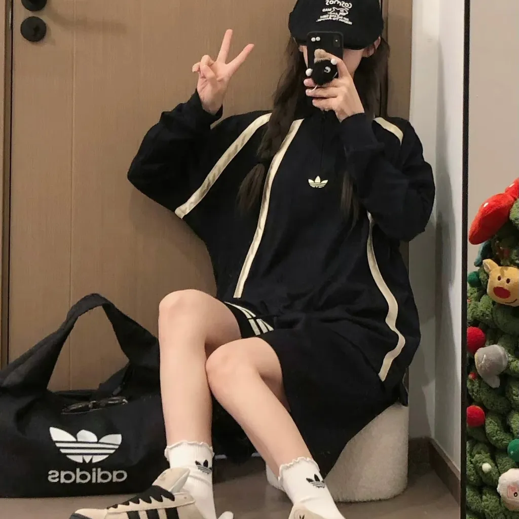 아디다스 오리지널 럭비 저지 롱 슬리브 폴로 긴팔 티셔츠 IR6377 | 크로켓