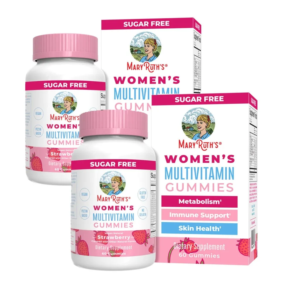 MaryRuth's 메리루스 우먼 멀티비타민 구미 딸기 맛 슈가 프리 구미젤리 60정 2개 *amazon | 상품 상세 | 크로켓