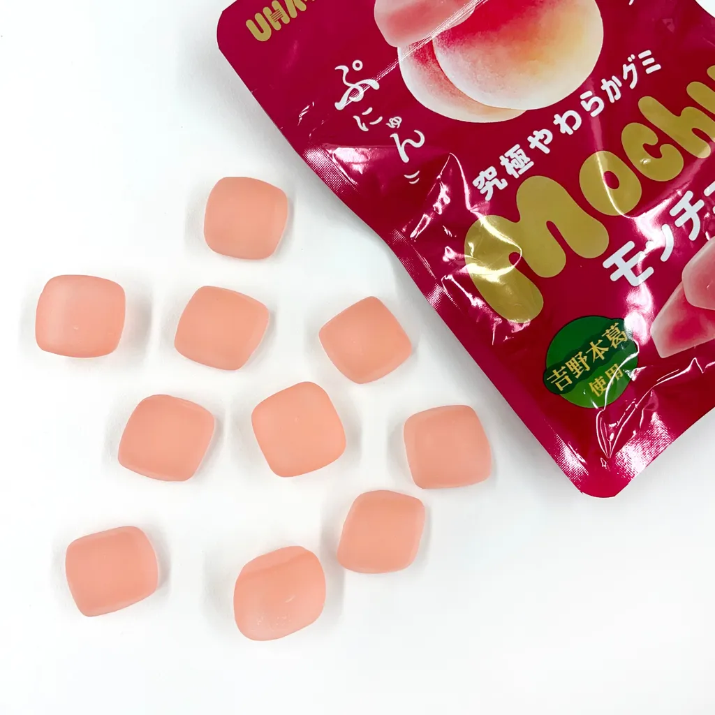 UHA 백도 복숭아맛 모츄 젤리 45g 일본 젤리 | 상품 상세 | 크로켓