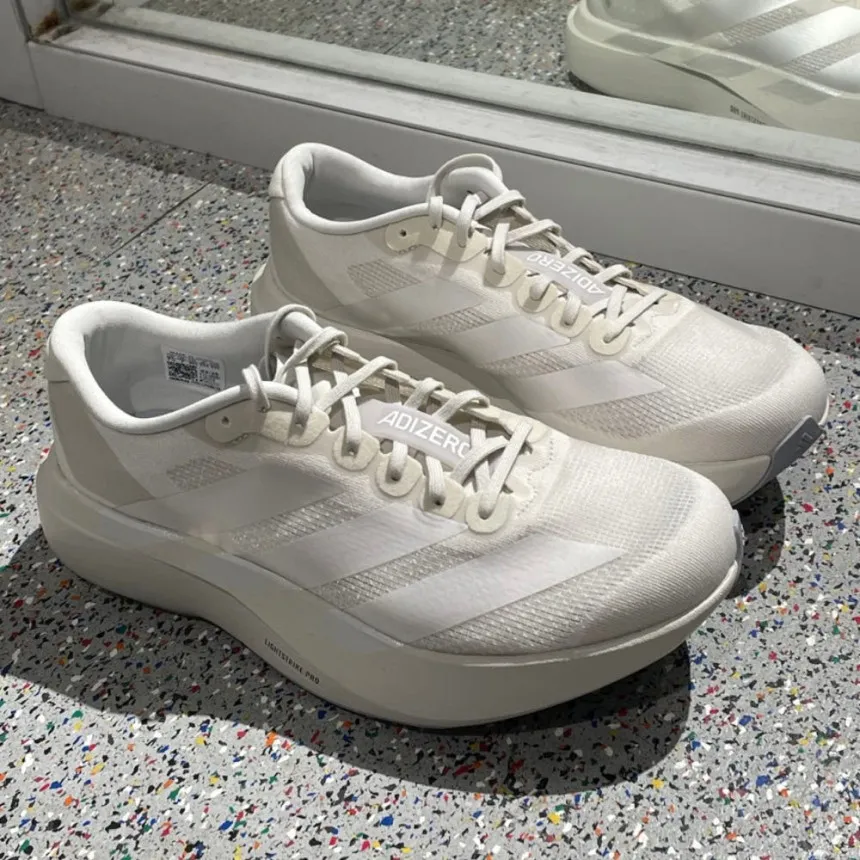 아디다스 아디제로 EVO SL 러닝화 마라톤화 오르빗 그레이 JR3418 | 크로켓