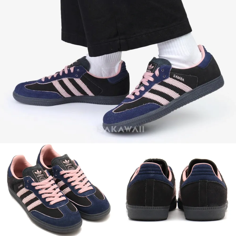 아디다스 삼바 OG W 스니커즈 여성 코어 블랙 원더 모브 나이트 인디고 JI2679 | 상품 상세 | 크로켓