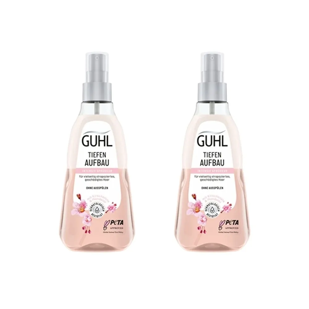 Guhl 딥 빌딩 인텐시브 스프레이 트리트먼트 180ml 2팩 Guhl Deep Building Intensive Spray ...