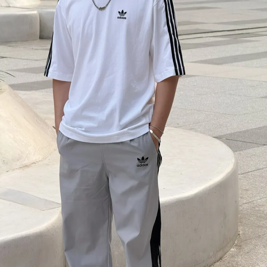 아디다스 오리지널 아디컬러 오버사이즈드 반팔 티셔츠 블랙 IZ1832 | 상품 상세 | 크로켓