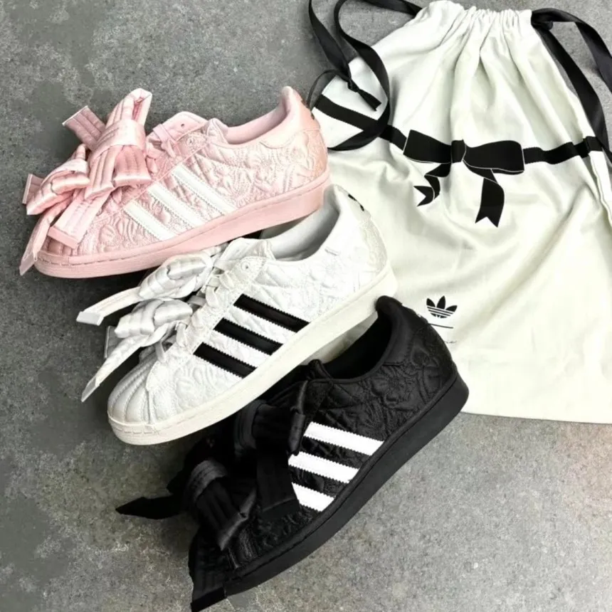 캐롤라인 후 x 아디다스 OG 오리지널 슈퍼스타 화이트 블랙 핑크 우먼스 JR7977 JR7978 JQ8737 | 상품 상세 | 크로켓