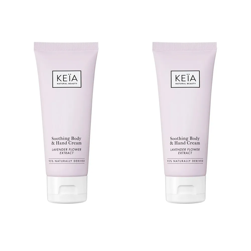 Keia 바디 앤 핸드 크림 75ml 2팩 수딩 Keia Soothing Body & Hand Cream | 크로켓