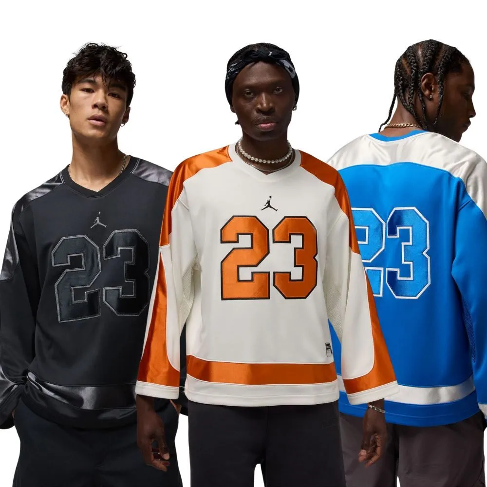 나이키 에어조던 하키 저지 롱슬리브 긴팔 티셔츠 3컬러 HV0109-133 일본직구 | 크로켓