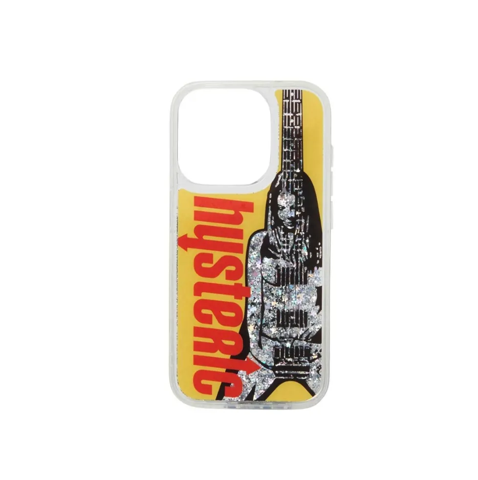 히스테릭글래머 기타 걸 아이폰 케이스 HYSTERIC GLAMOUR WOMEN GUITAR GIRL Lame iPhone ...