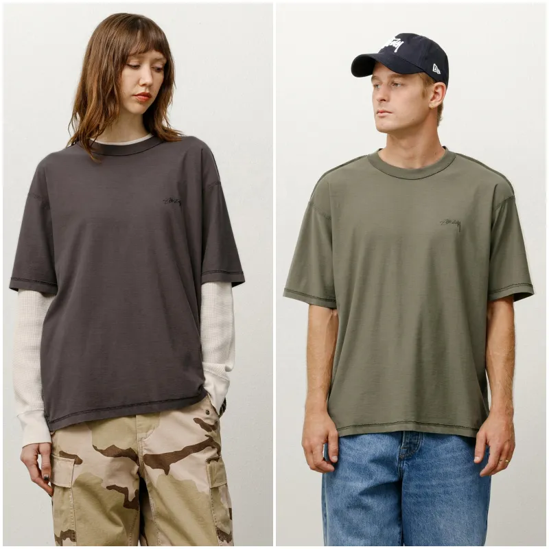 [2025 신상/이벤트] 스투시 STUSSY 남녀공용 신상 레이지 티셔츠 LAZY TEE | 상품 상세 | 크로켓