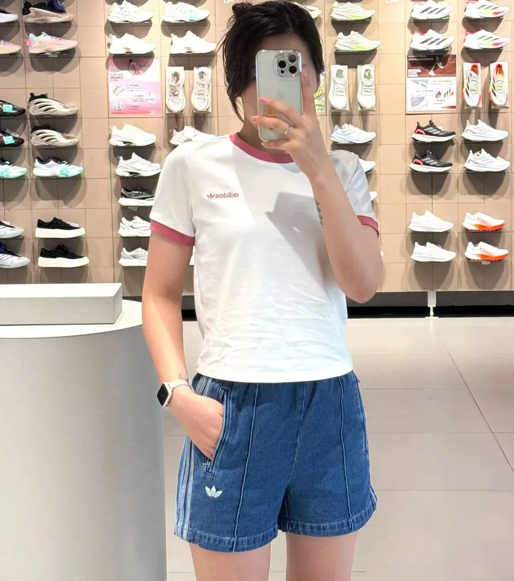 [무료배송] 아디다스 아디컬러 데님 파이어버드 쇼츠 청 반바지 JD2562 | 상품 상세 | 크로켓